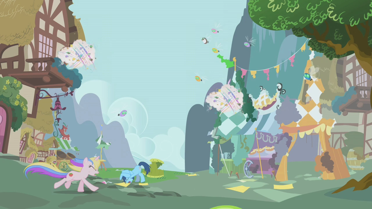 Image - Ponyville in Panic S1E10.png | My Little Pony Friendship is ...