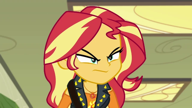 Image - Sunset Shimmer ready to confront Trixie EGFF.png | My Little ...