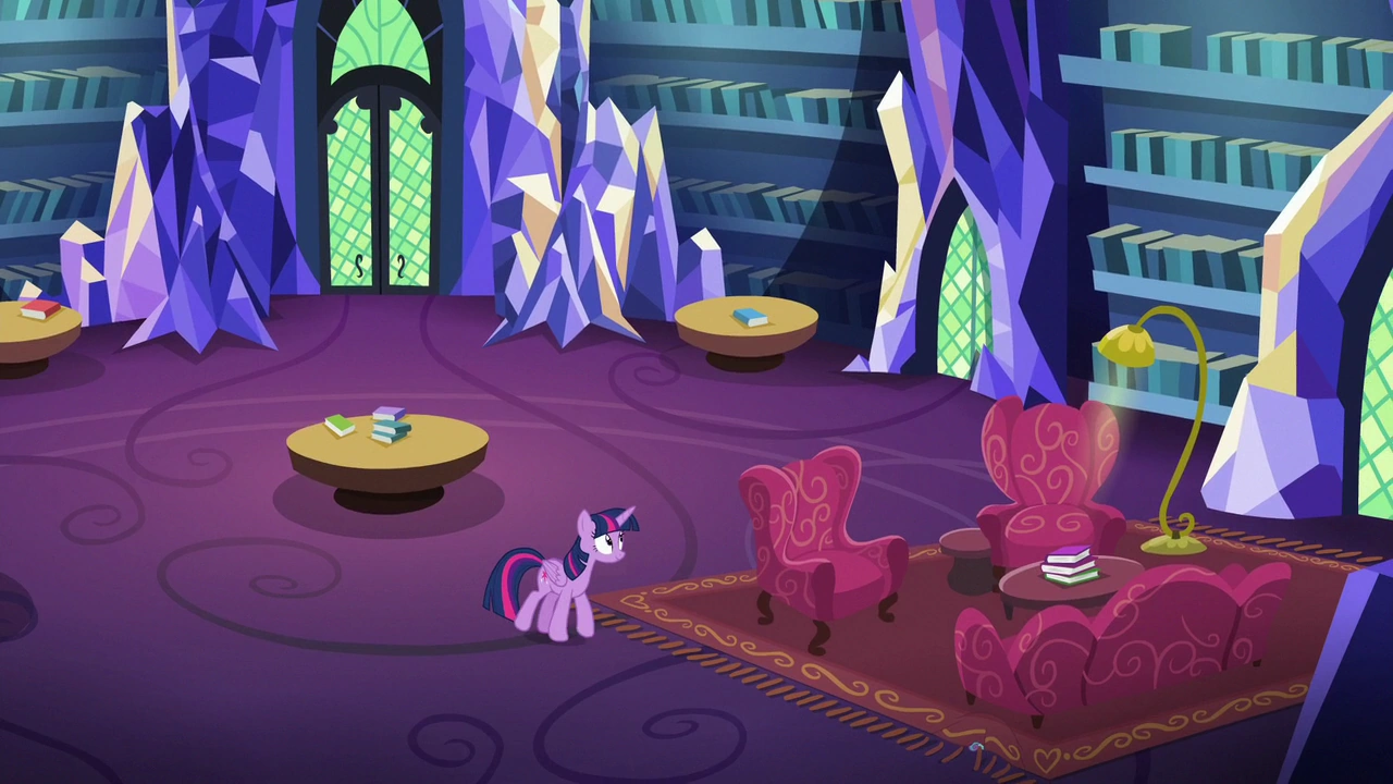 Image - Twilight Sparkle entering the castle library S7E3.png | My ...