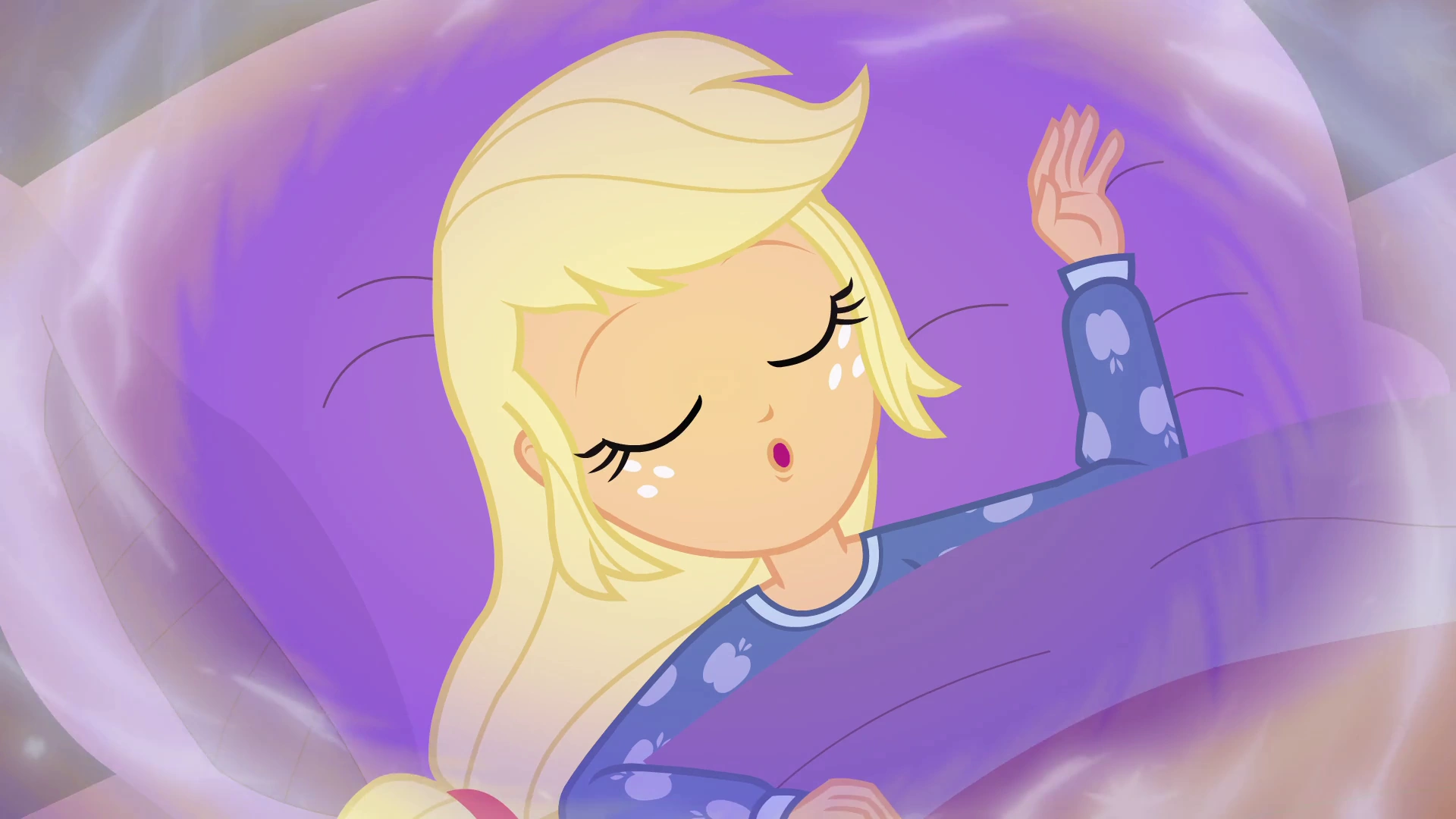 Image - Applejack sleeping in bed EGFF.png | My Little Pony Friendship ...
