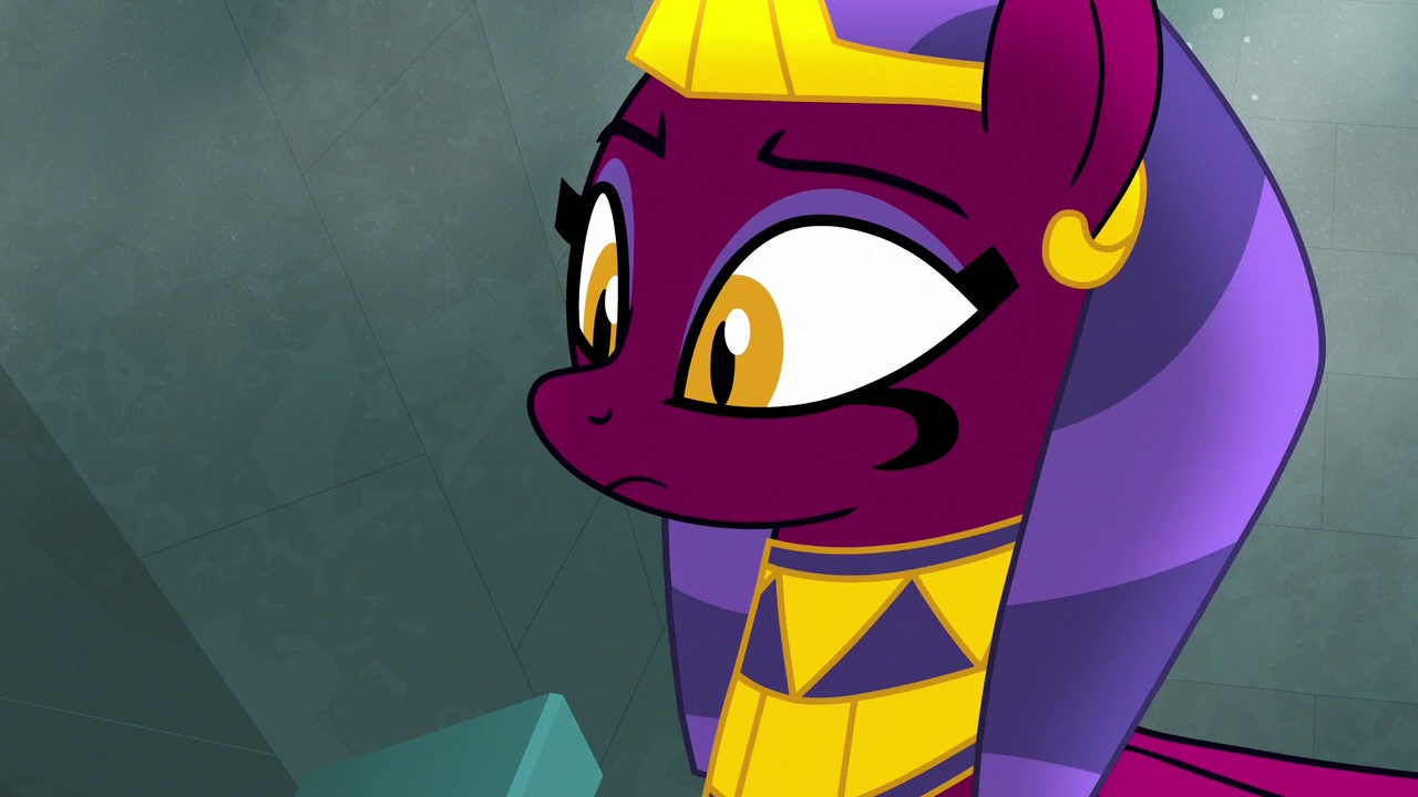 Image - The sphinx surprised by Somnambula's answer S7E18.png | My ...