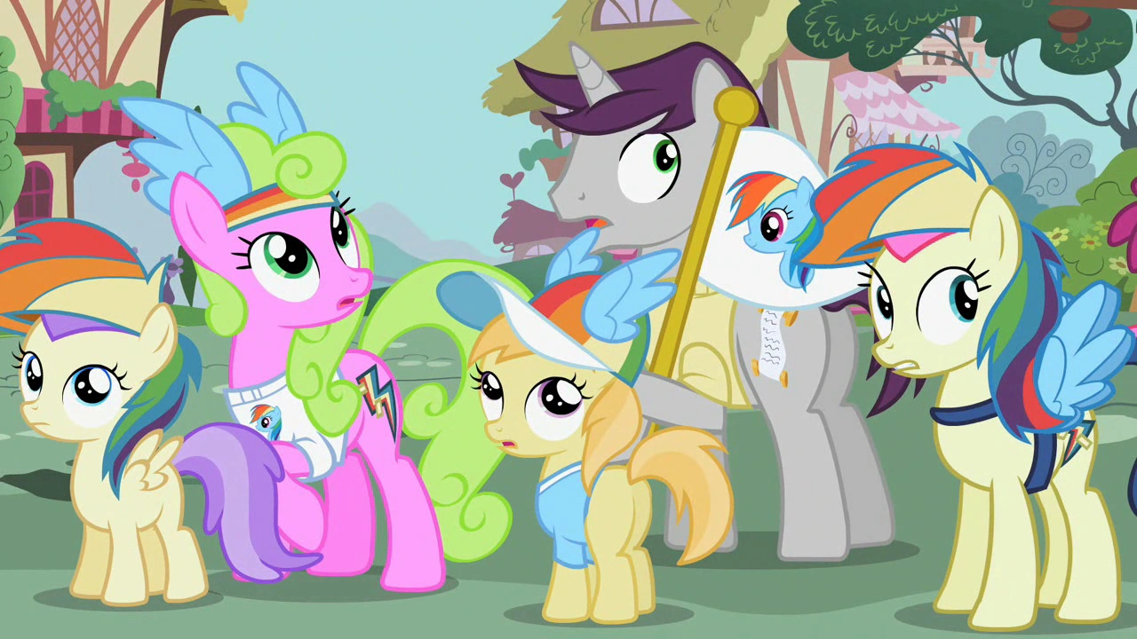 Image - Ponies gasp at the scream S02E08.png | My Little Pony ...