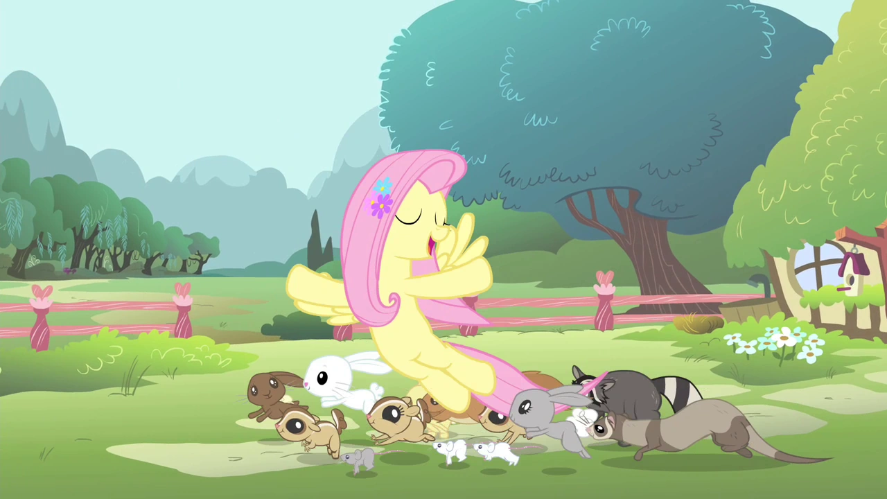Imagen - Fluttershy con sus amigos animales T4E10.png | My Little Pony ...