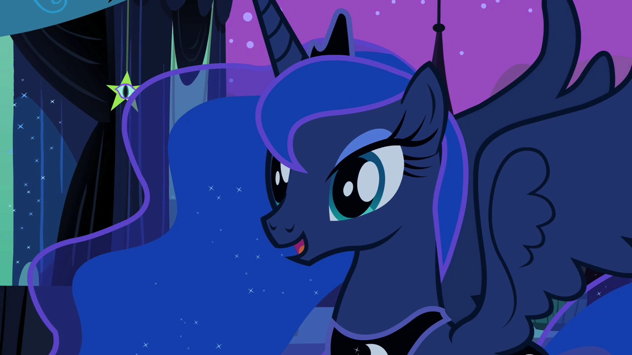 Image - Princess Luna happy S2E04.png | My Little Pony Friendship is ...