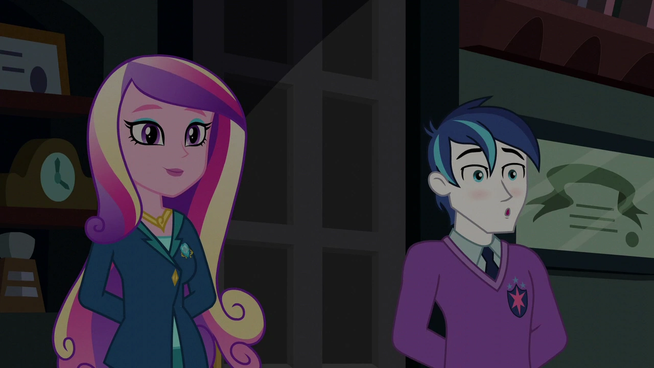 Image - Shining Armor blushing EG3.png | My Little Pony Friendship is ...