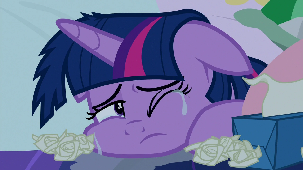 Image - Twilight Sparkle crying in bed S8E2.png | My Little Pony ...
