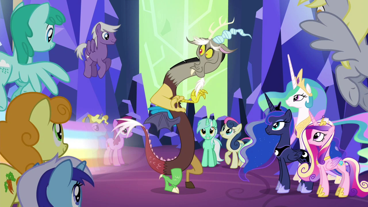 Image - Discord accepted by ponies S4E26.png | My Little Pony ...