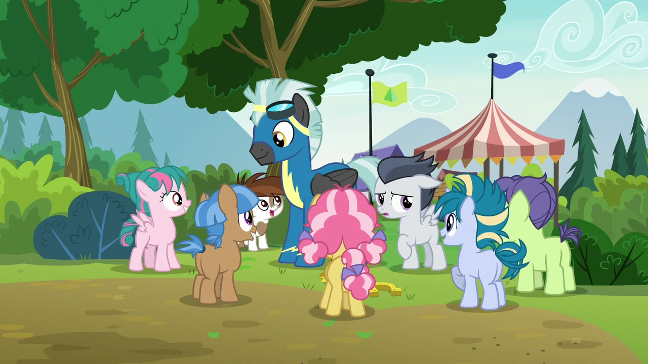 Image - Foals gather around Thunderlane and Rumble S7E21.png | My ...