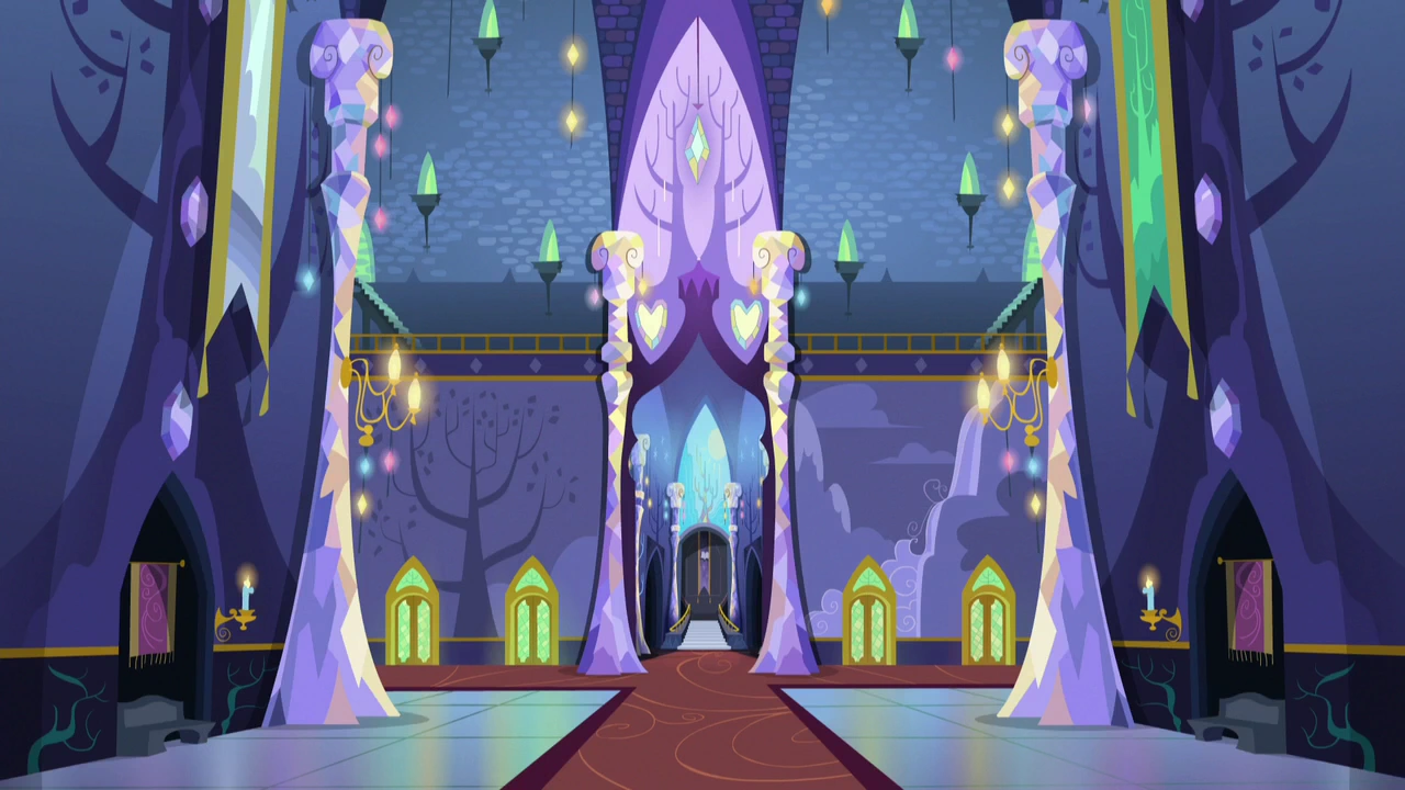 Image - Twilight's castle main foyer S5E3.png | My Little Pony ...