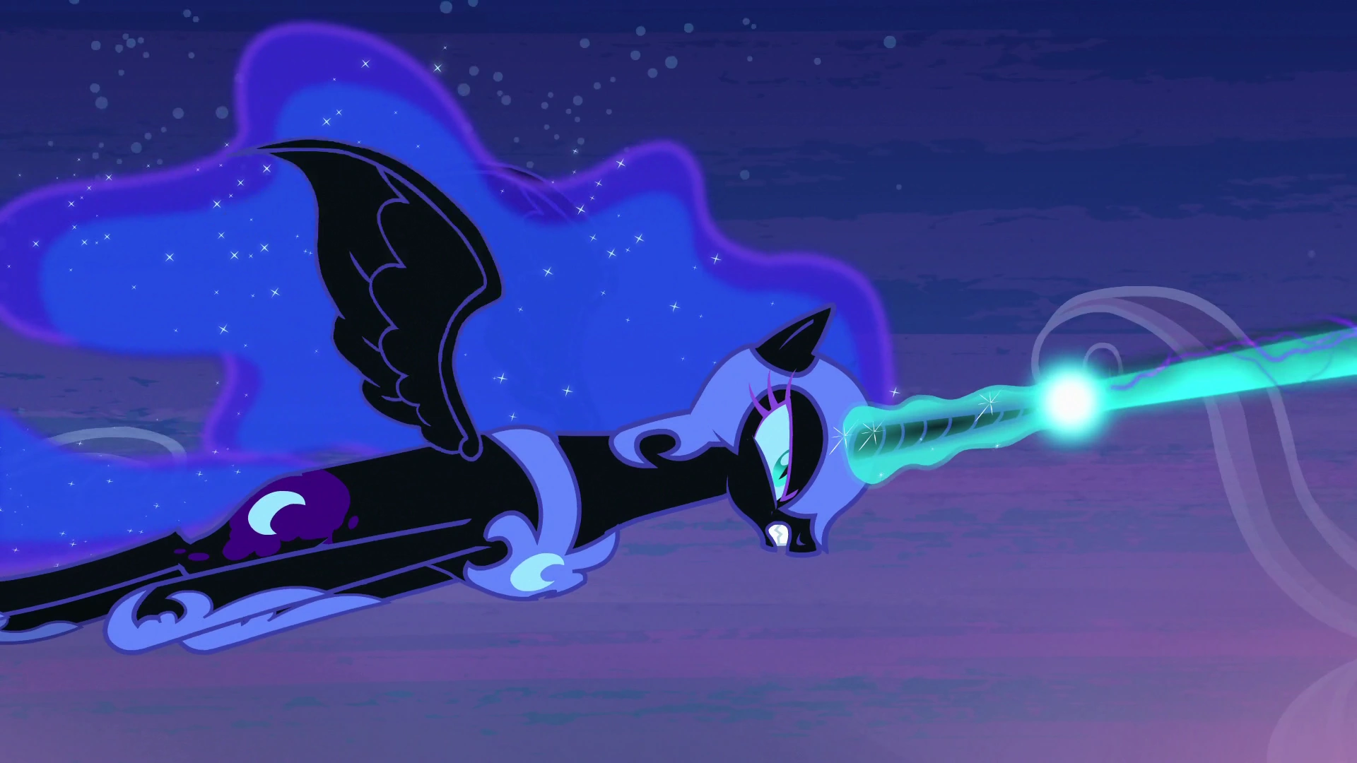 Image - Nightmare Moon focuses her magic S4E02.png | My Little Pony ...