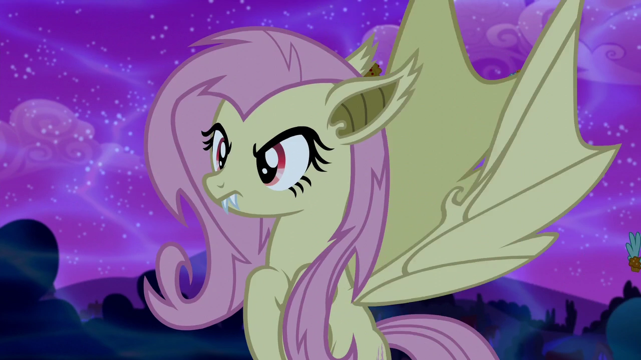 Image - Fluttershy turns into Flutterbat S5E13.png | My Little Pony ...