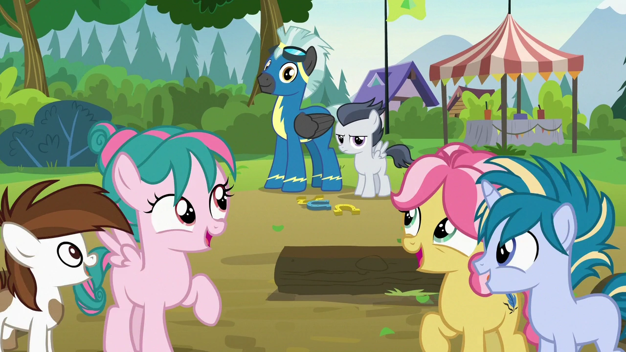 Image - Foals looking at Thunderlane and Rumble S7E21.png | My Little ...