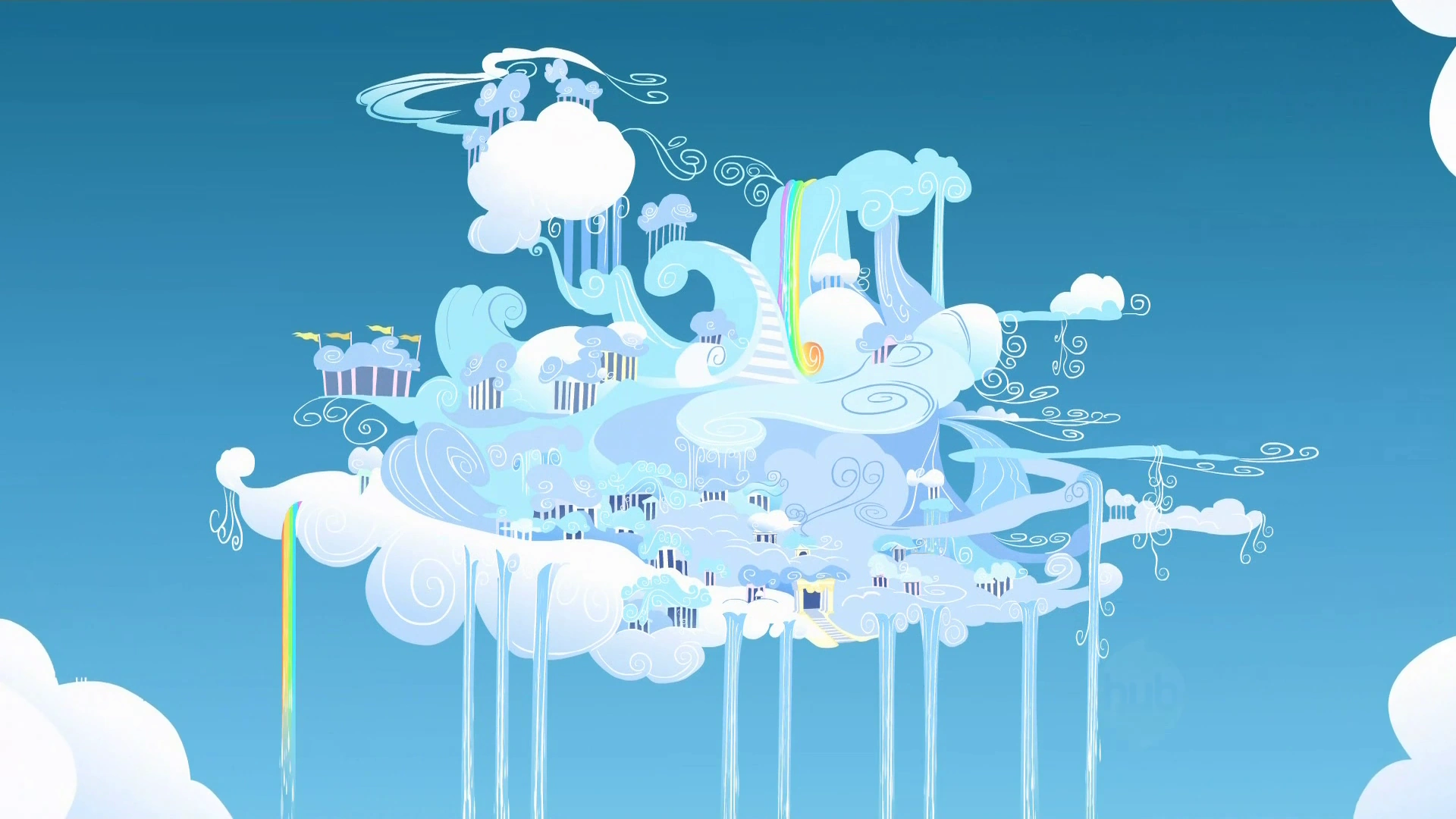 Cloudsdale | My Little Pony A Amizade é Mágica Wiki | FANDOM powered by Wikia
