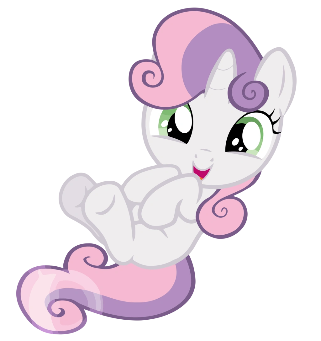 Image - FANMADE Sweetie Belle lying down.png | My Little Pony ...