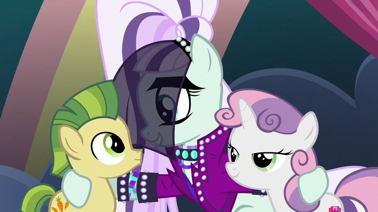 Image - Rara with super-teeth colt and Sweetie Belle S5E24.png | My ...