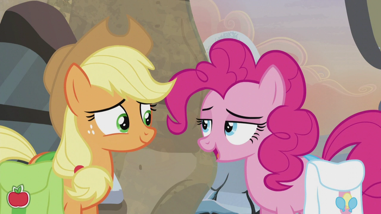 Image - Pinkie Pie reassuring Applejack S5E20.png | My Little Pony Friendship is Magic Wiki ...