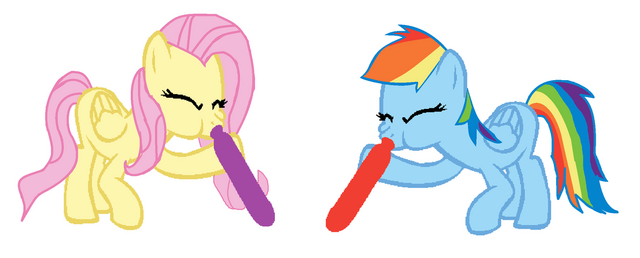 Image - FANMADE Rainbow Dash and Fluttershy Blowing Balloons.png | My ... Image - FANMADE Rainbow Dash and Fluttershy Blowing Balloons.png | My ...