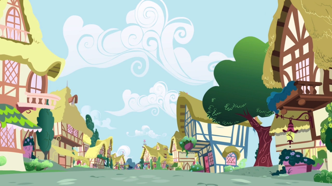Image - Ponyville deserted S01E04.png | My Little Pony Friendship is ...