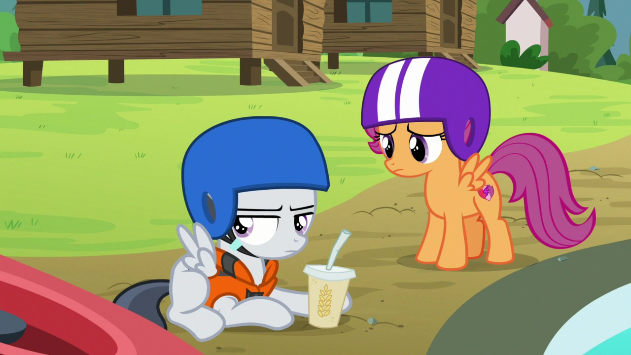 Image - Rumble uninterested in kayaking S7E21.png | My Little Pony ...