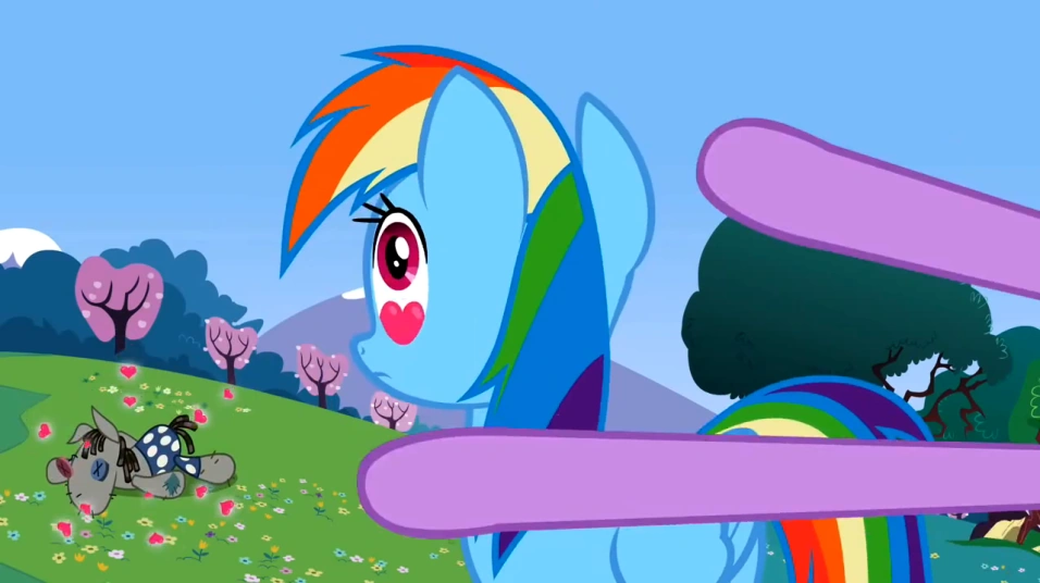 Image - Rainbow Dash eyes S02E03.png | My Little Pony Friendship is ...