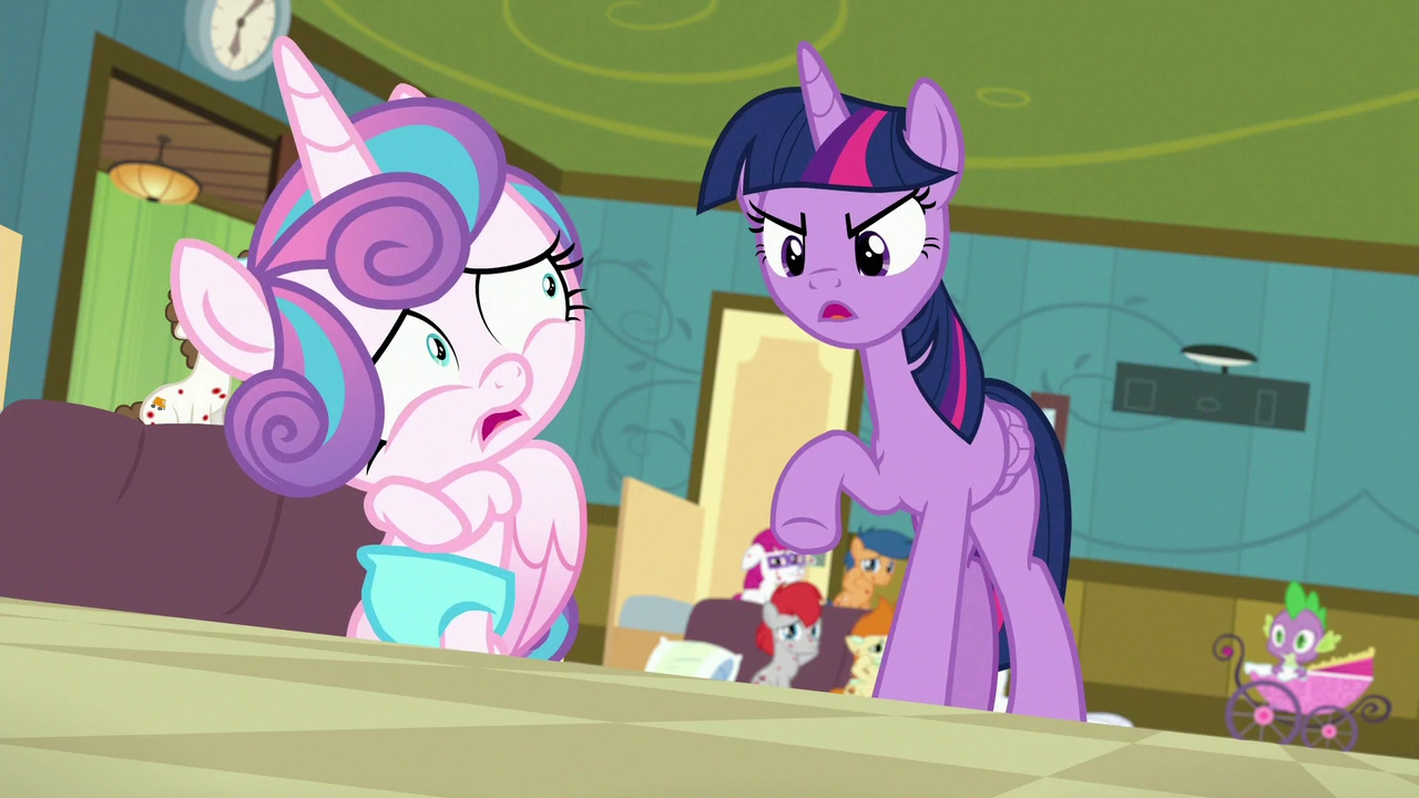 Image - Twilight Sparkle scolding Flurry Heart S7E3.png | My Little ...