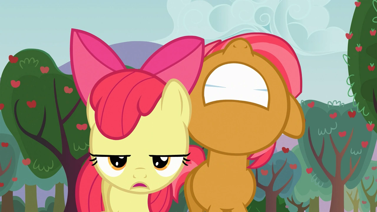 Image - Apple Bloom and Babs frustrated S03E08.png | My Little Pony ...