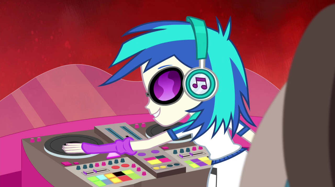 Image - DJ Pon-3 starting the music EG2.png | My Little Pony Friendship ...