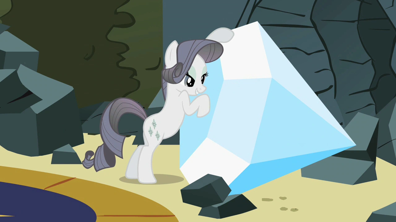 Image - Rarity giant diamond S2E01.png | My Little Pony Friendship is ...