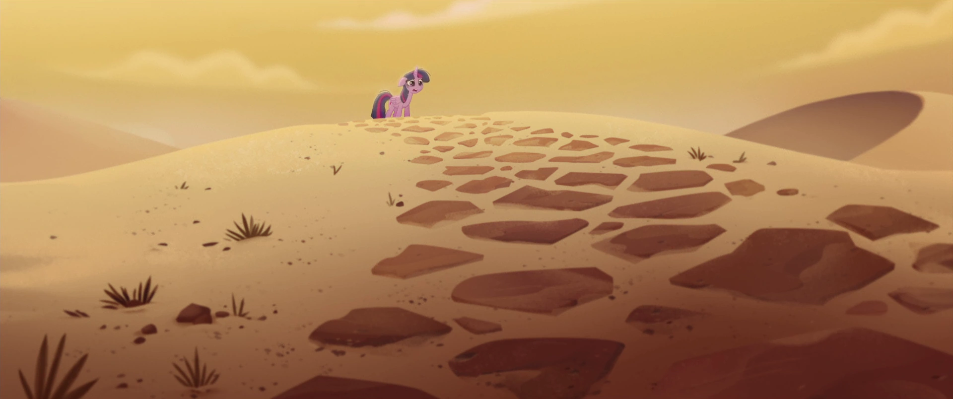Image - Twilight discovers a long desert road MLPTM.png | My Little ...