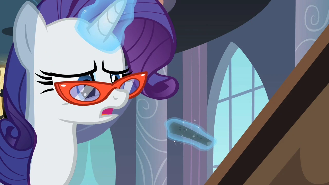Image - Rarity back in stylish glasses S2E9.png | My Little Pony ...