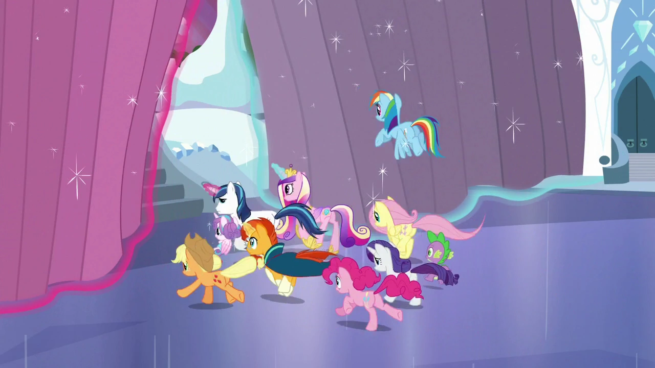 Image - Ponies run off outside S6E2.png | My Little Pony Friendship is ...