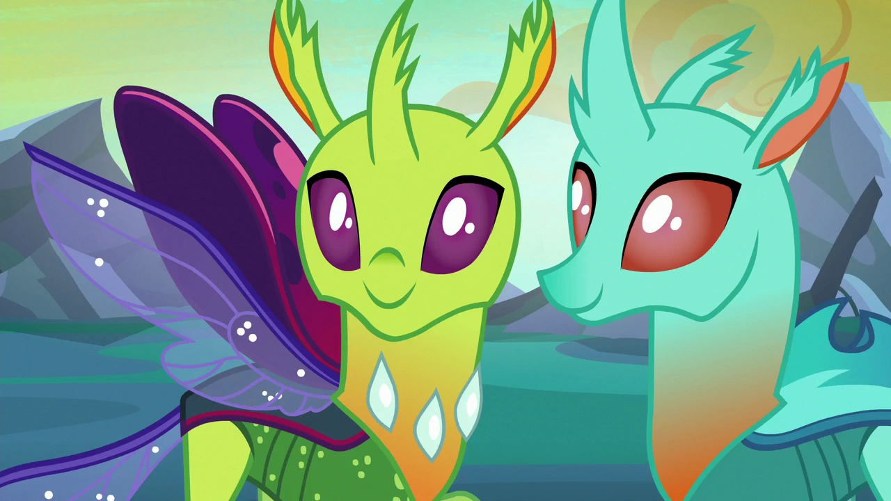Image - New changelings looking happy S6E26.png | My Little Pony Friendship is Magic Wiki ...