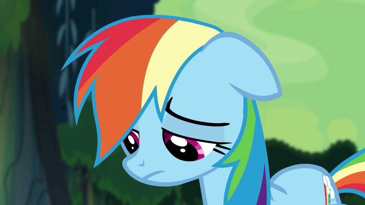 Image - Rainbow Dash losing all hope S4E04.png | My Little Pony ...