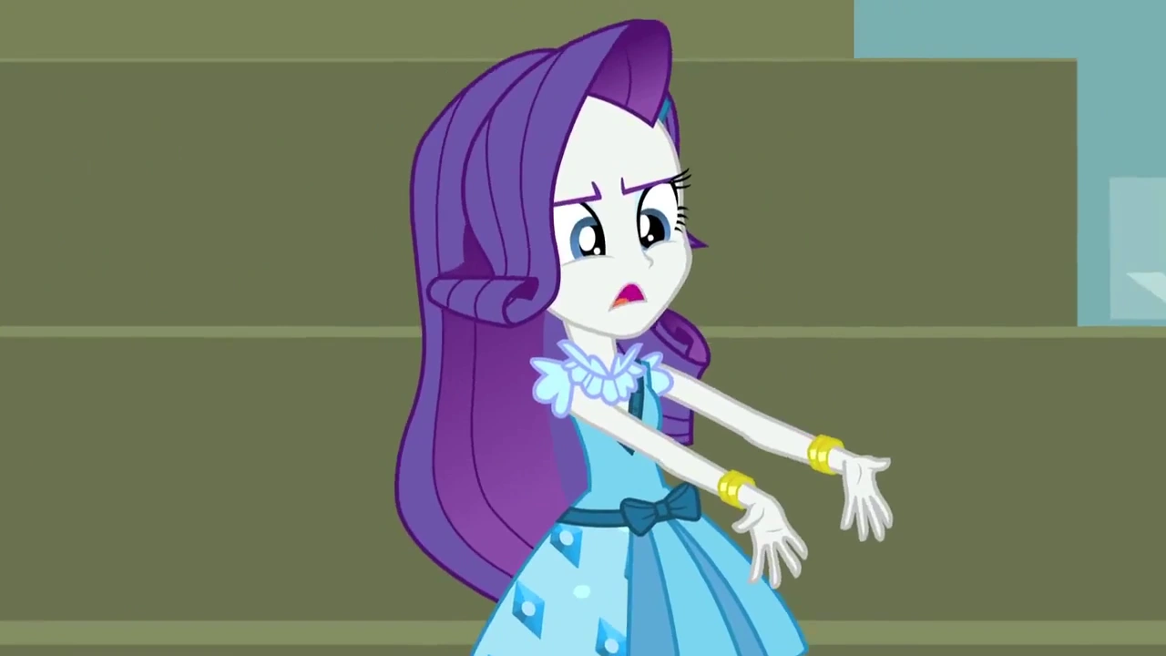 Image - Rarity throwing an on-set fit EG3b.png | My Little Pony ...
