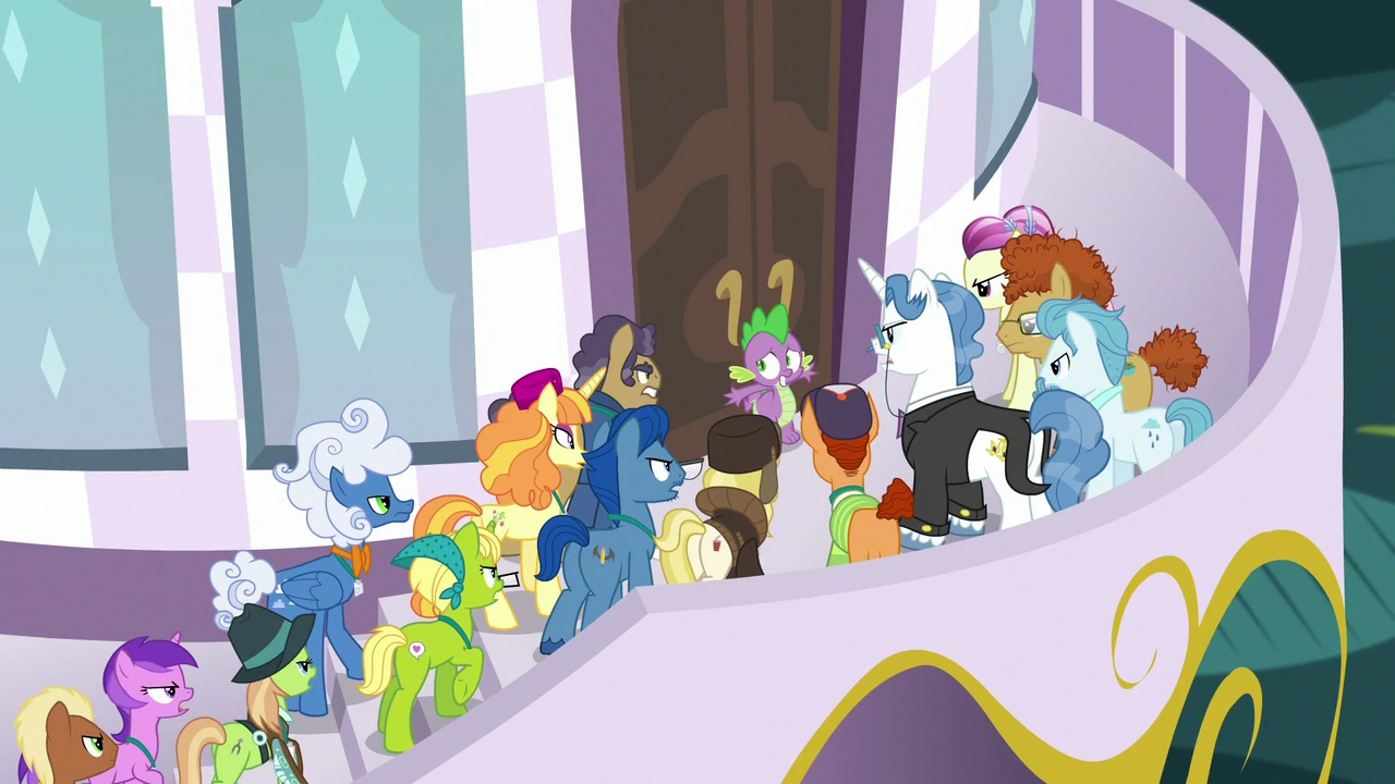 图像 - Spike facing an angry mob of delegates S5E10.png | 彩虹小馬：友情就是魔法 维基 ...
