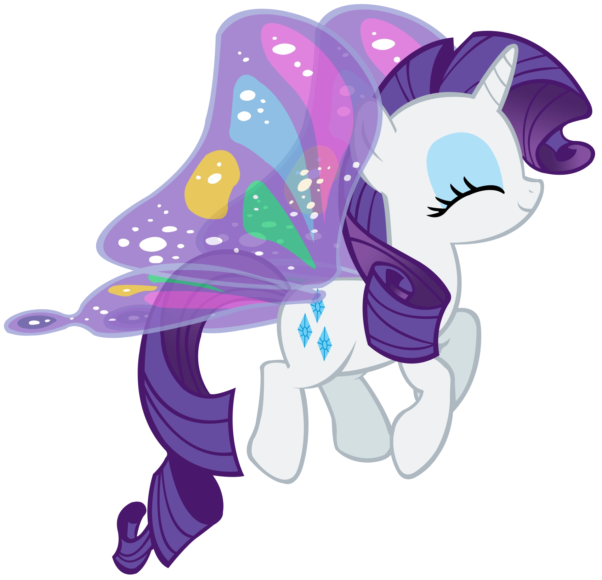 Image - FANMADE Rarity butterfly.png | My Little Pony Friendship is ...