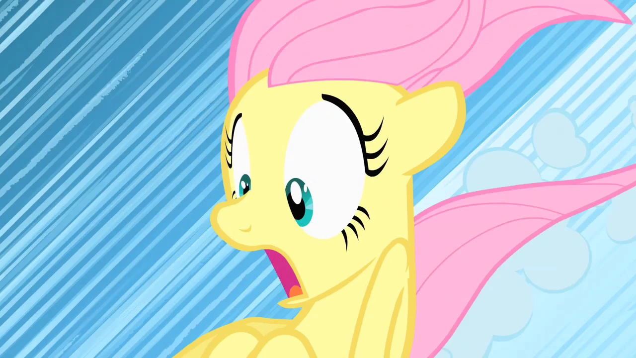 Image - Fluttershy sliding on clouds S1E23.png | My Little Pony ...