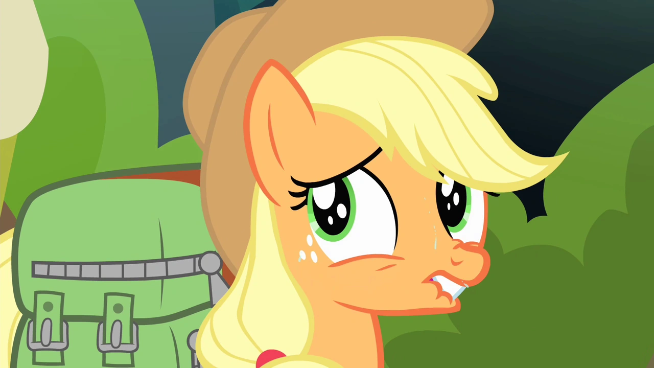 Image - Applejack very worried S4E17.png | My Little Pony Friendship is ...