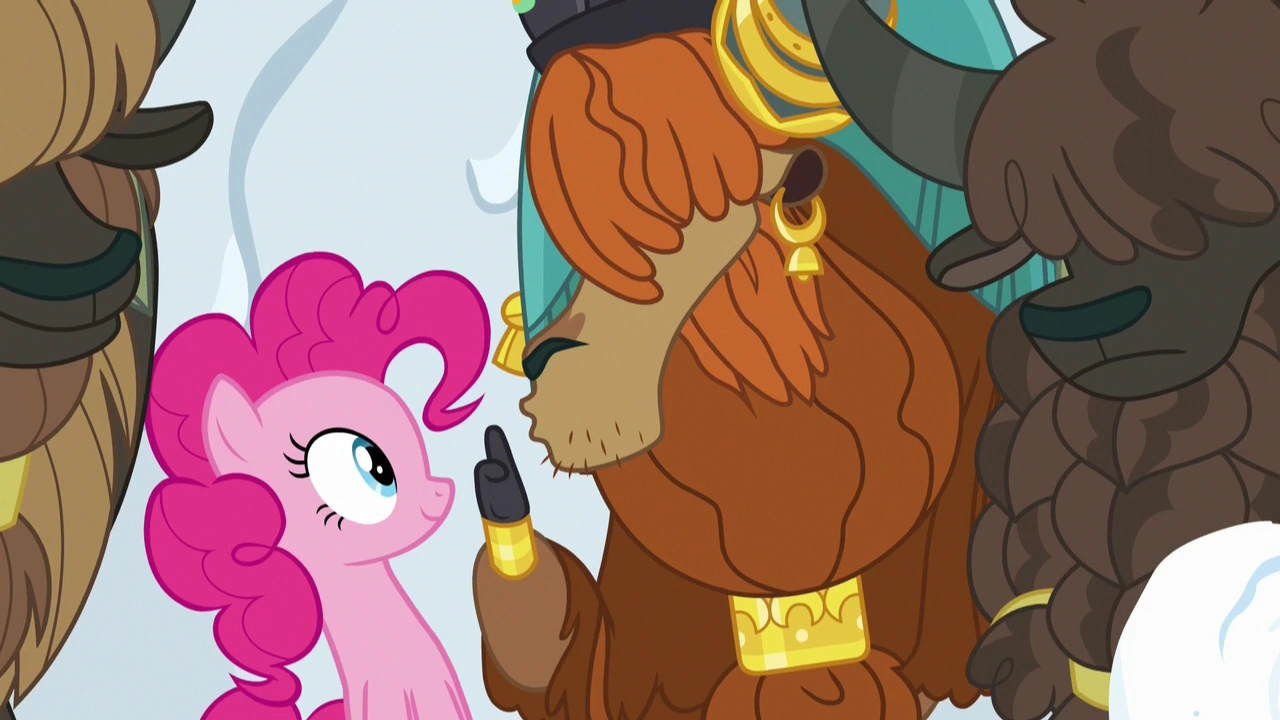 Image - Prince Rutherford shushing Pinkie Pie S7E11.png | My Little ...
