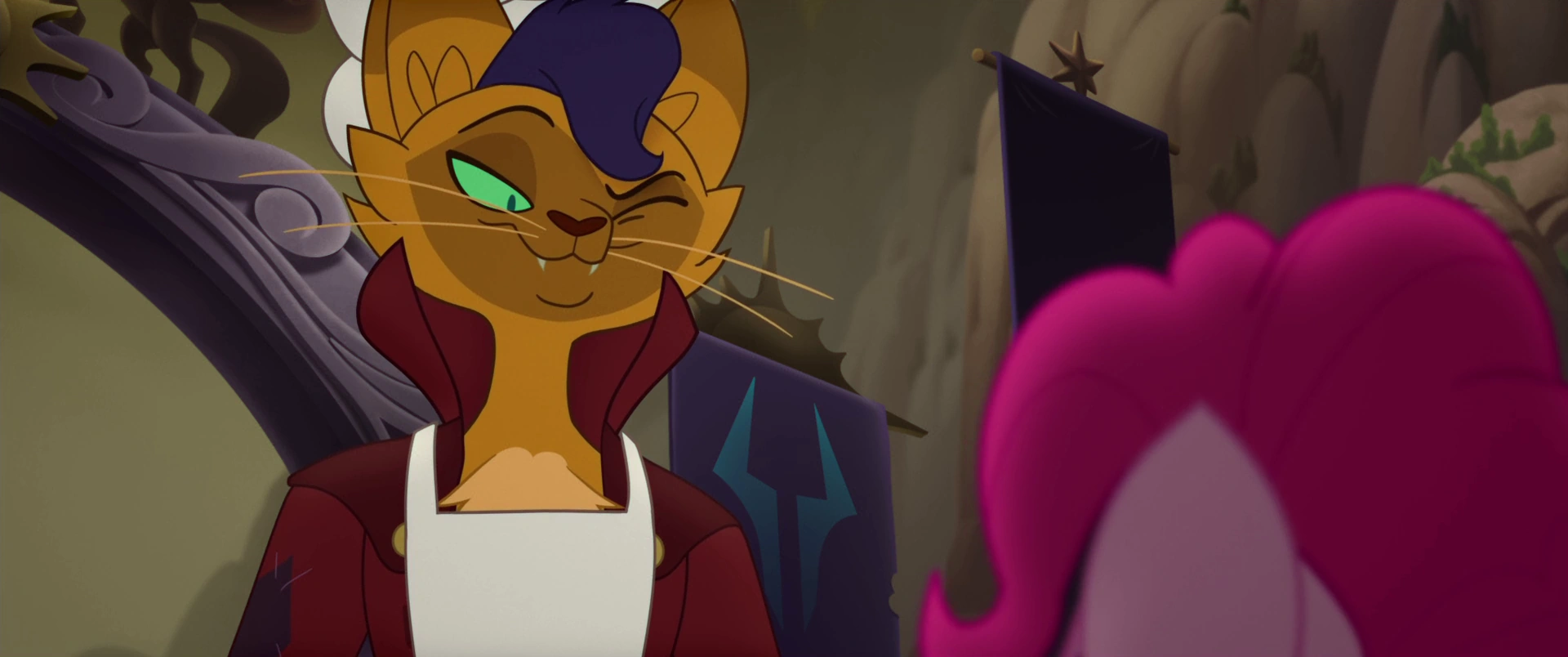 Image - Capper winking at Pinkie Pie MLPTM.png | My Little Pony ...