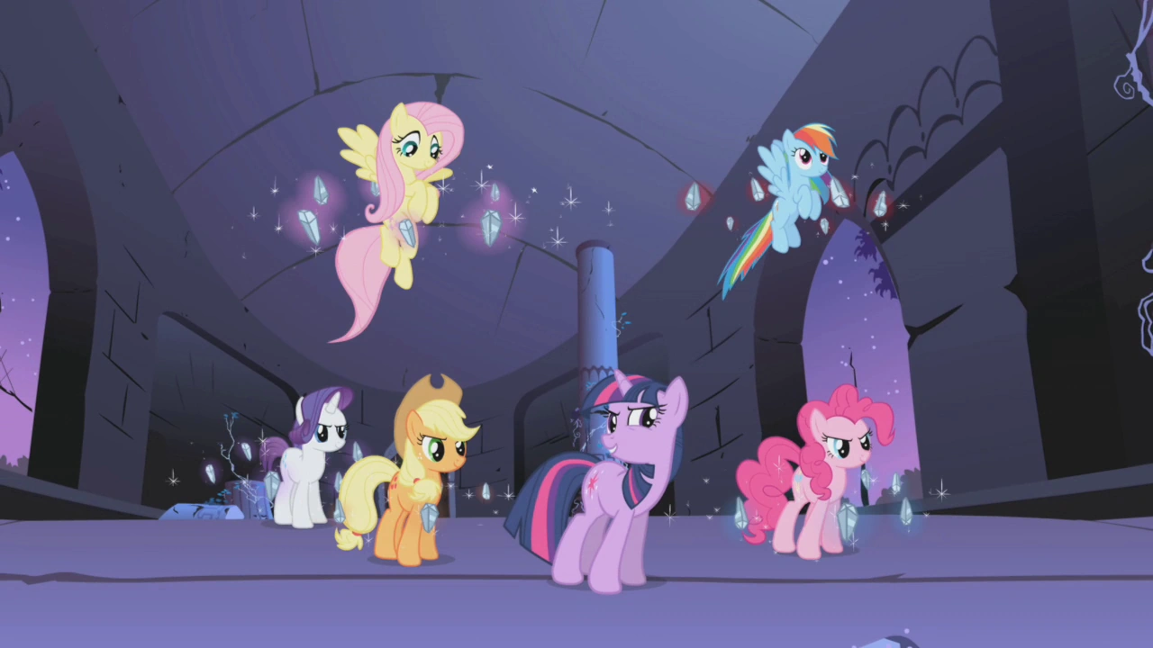 Image - Elements of Harmony stand together S1E02.png | My Little Pony ...