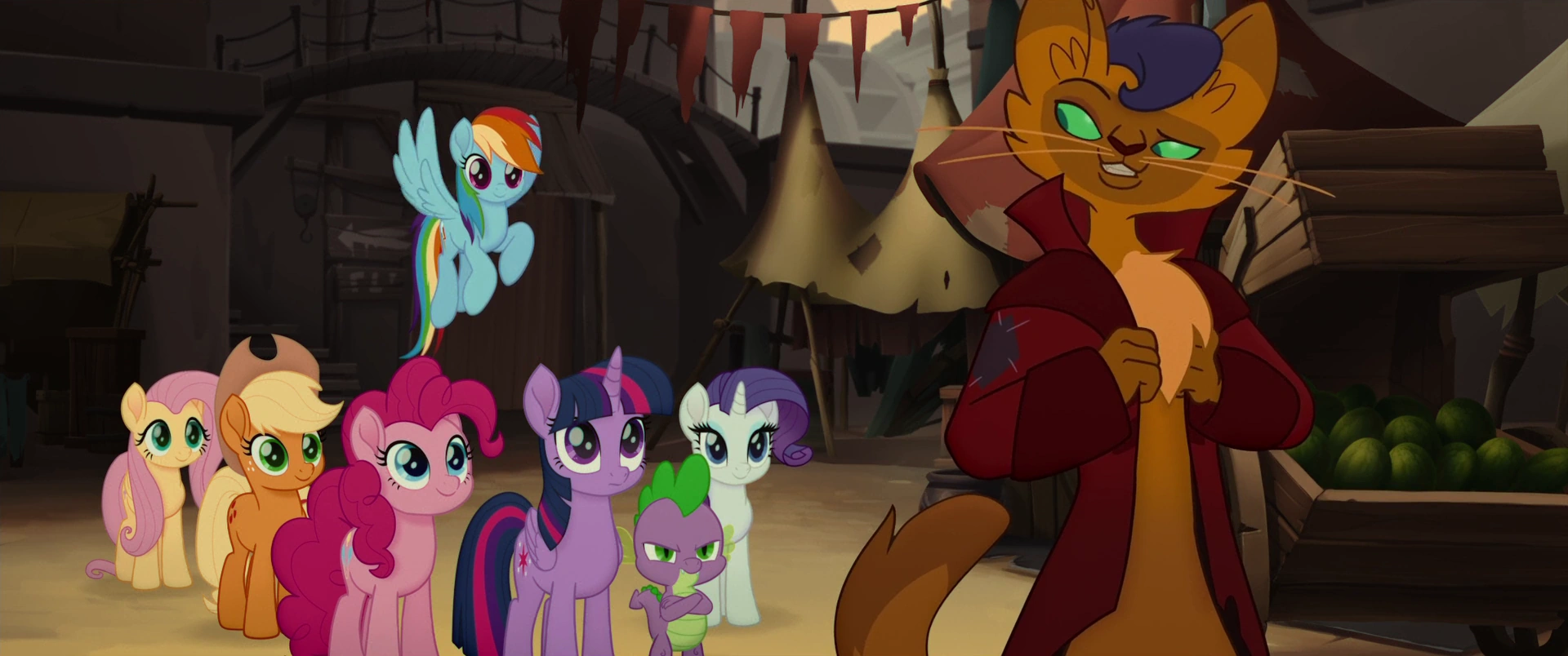 Image - Capper offers to lead Mane Six to the hippos MLPTM.png | My ...