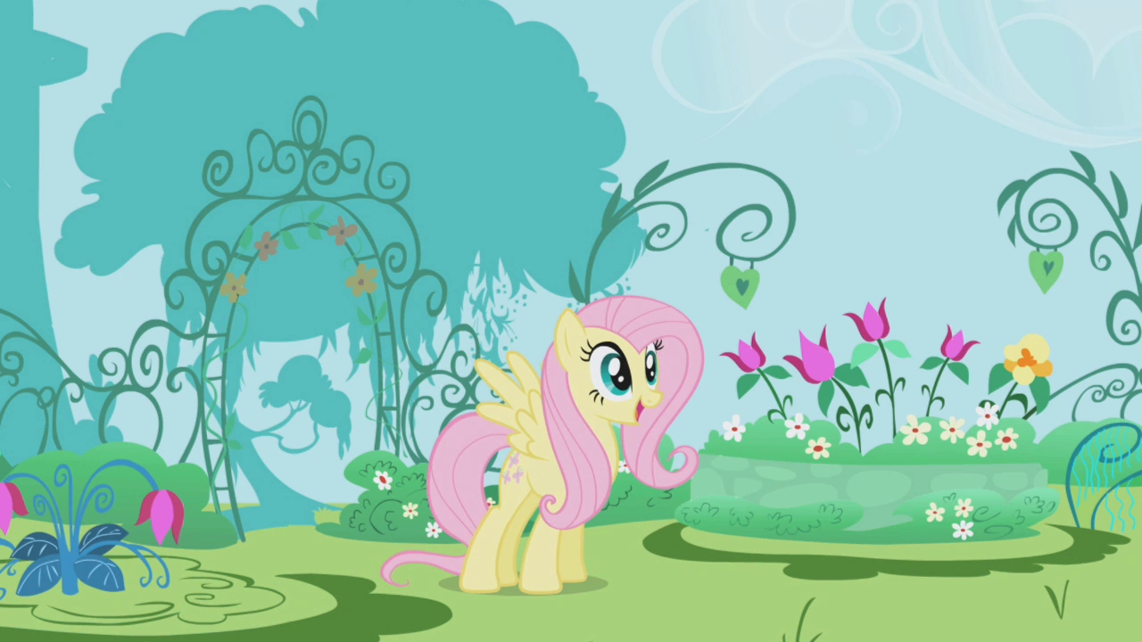 Image - Fluttershy looking at the garden S1E3.png | My Little Pony ...