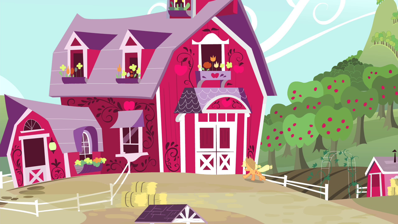 Image - Applejack galloping towards her home S4E13.png | My Little Pony ...