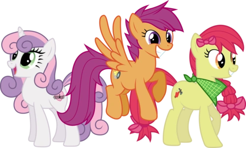 Image - FANMADE Older CMC by Kraysee.png | My Little Pony Friendship is ...
