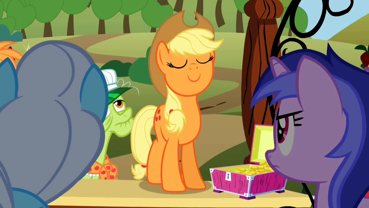 Image - Angry ponies watch Applejack S2E15.png | My Little Pony ...
