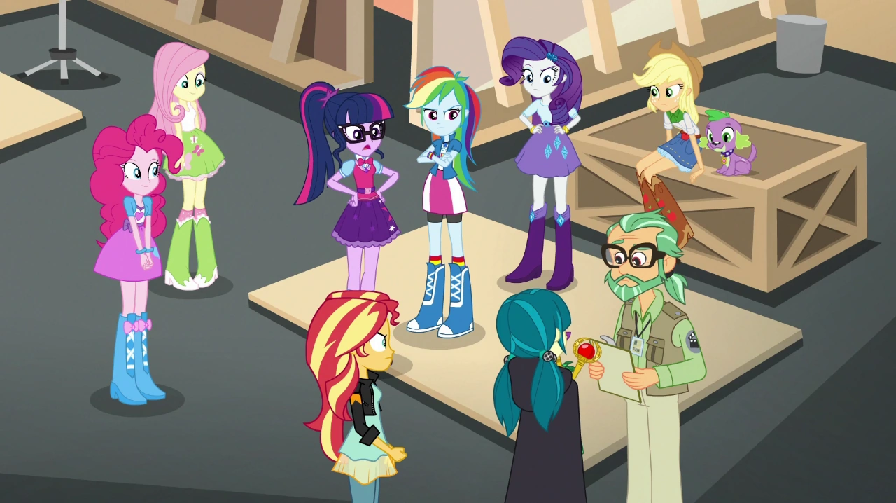 Image - Everyone looking at Juniper Montage EGS2.png | My Little Pony ...
