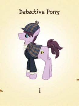 Image - Detective Pony MLP Gameloft.png | My Little Pony Friendship is ...