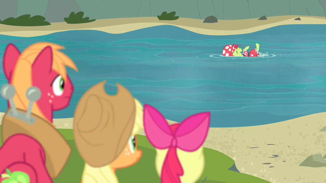 Image - Granny Smith swimming S4E20.png | My Little Pony Friendship is ...