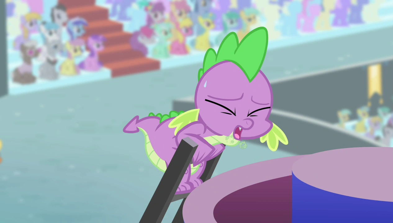 Image - Spike continues to cough S4E24.png | My Little Pony Friendship ...